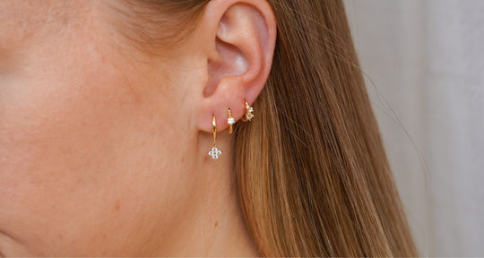 Earring Stacks | 18k Gold & Sterling Silver – LYANG & CO.